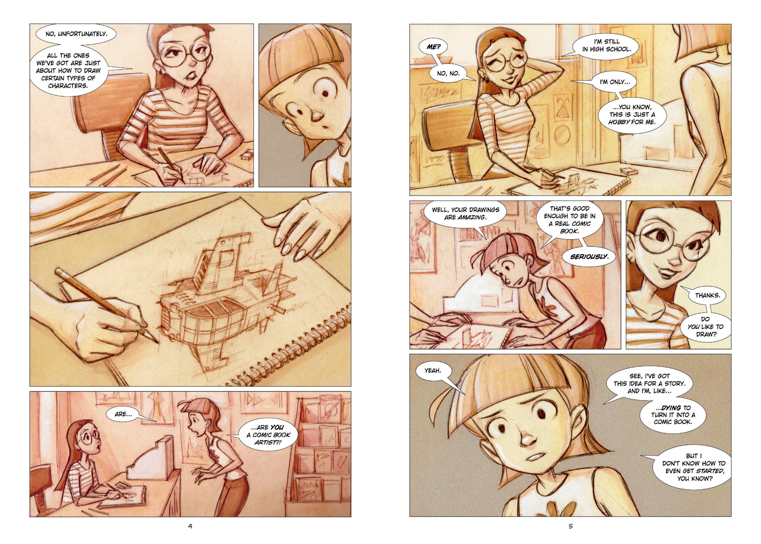 FROM THE PAGE An Excerpt From Mark Crilley s The Comic Book Lesson FROM THE PAGE An Excerpt From Mark Crilley s The Comic Book Lesson