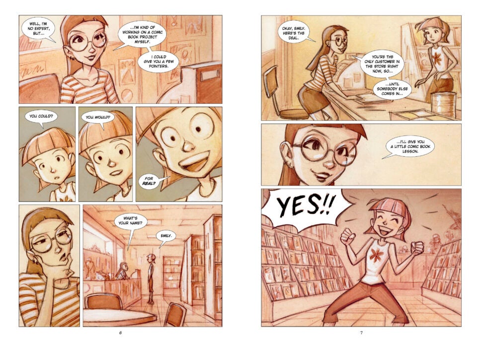 FROM THE PAGE: An Excerpt from Mark Crilley's The Comic Book Lesson ...